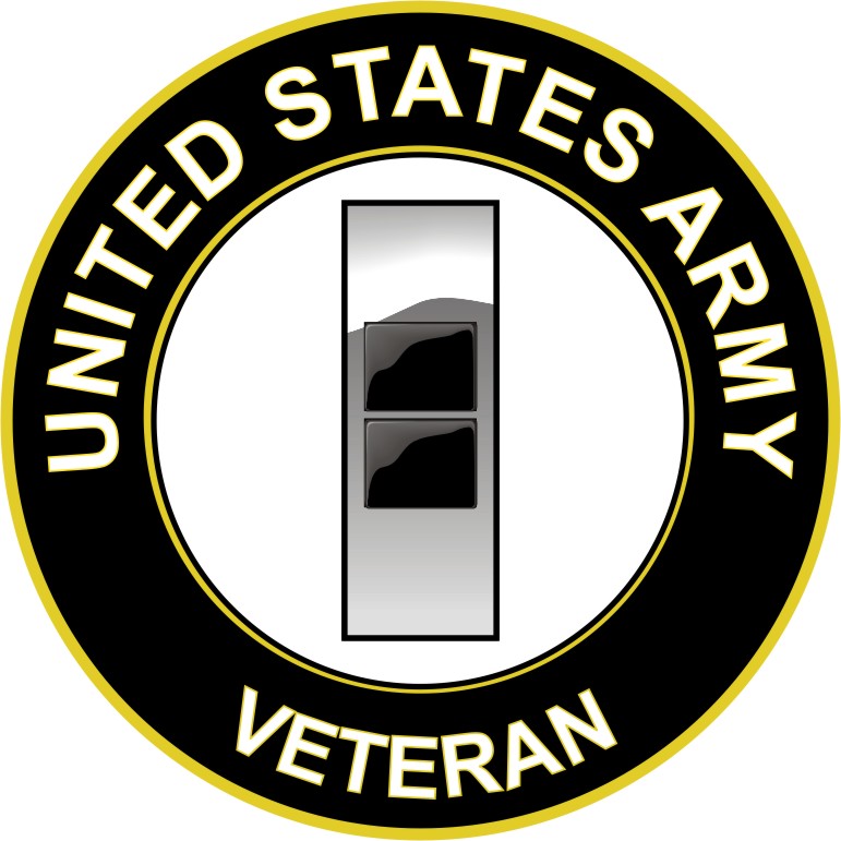 US Army Chief Warrant Officer 2 Veteran Sticker Decal