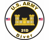 US Army MOS 91B Decal Wheeled Vehicle Mechanic