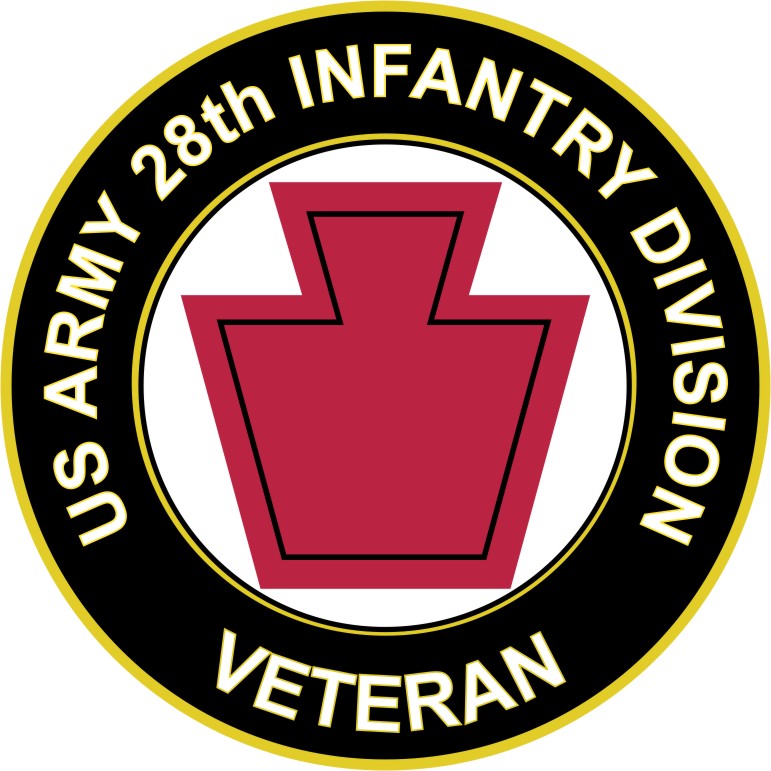 US Army Veteran 28th Infantry Division Sticker Decal