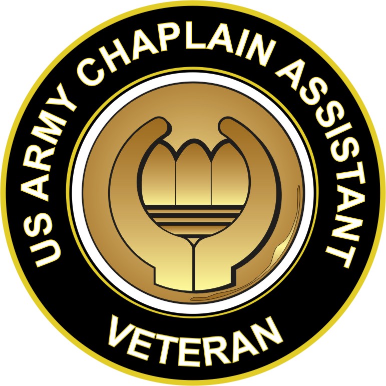 US Army Veteran Chaplain Assistant Sticker Decal
