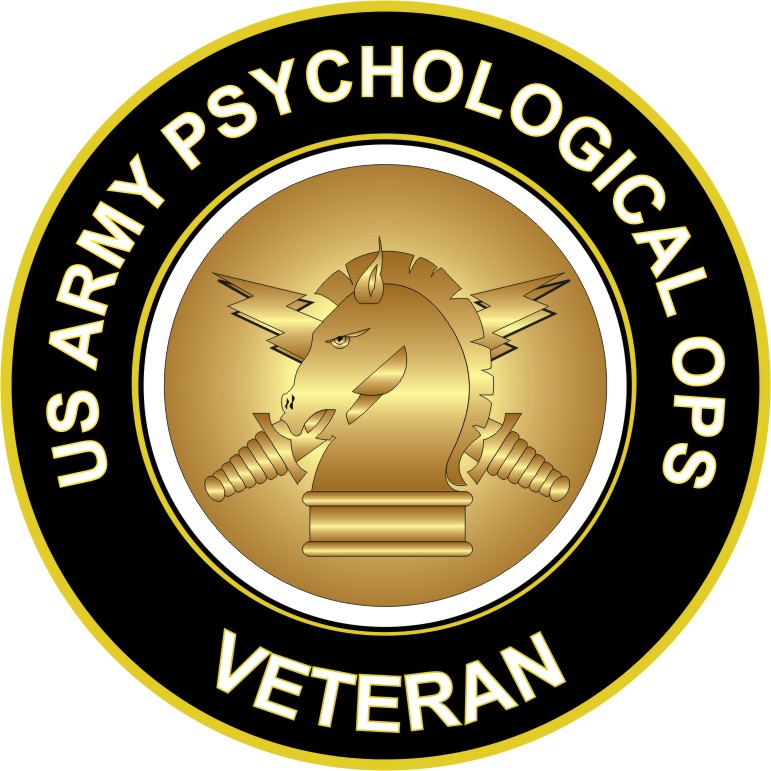 US Army Veteran Psychological Ops Sticker Decal