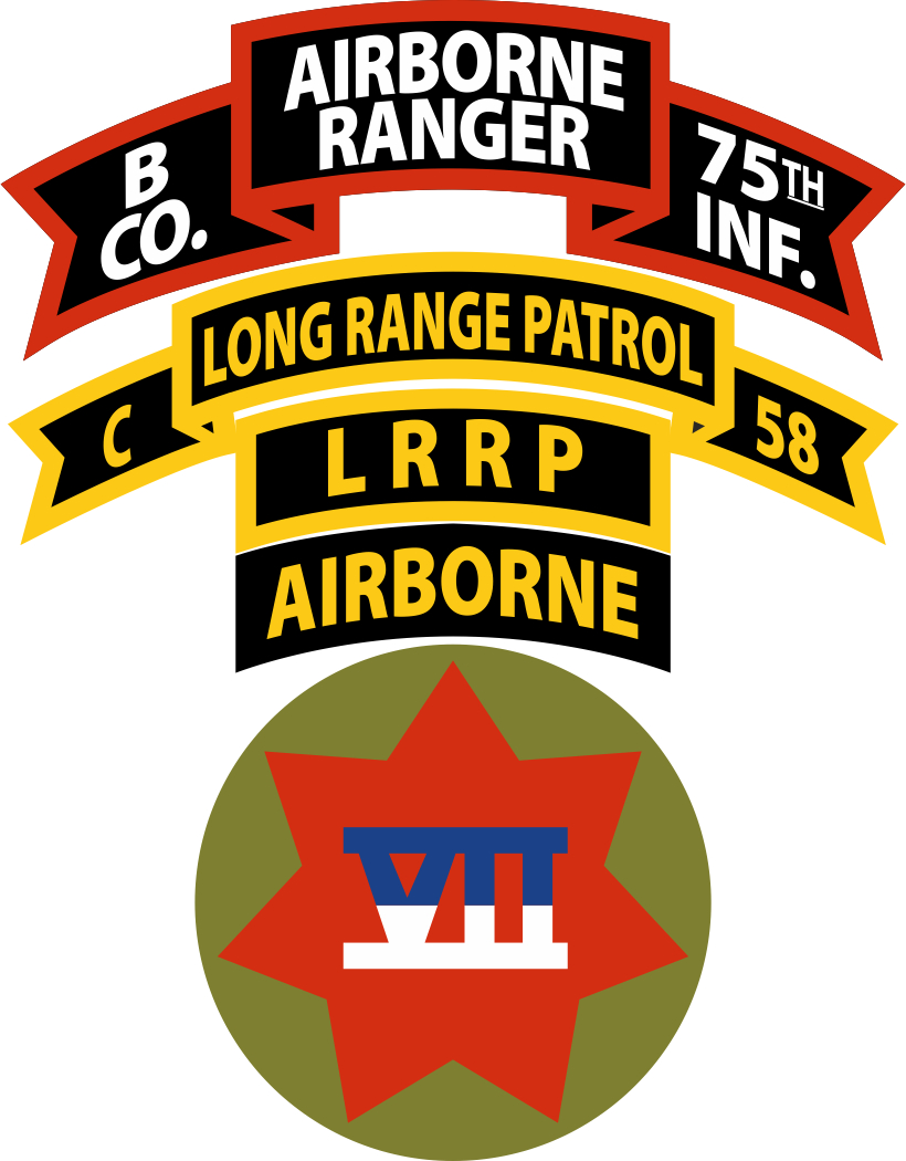 VII CORPS LRRP Decal