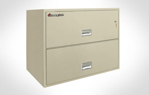Sentry Safes 2L3600 Lateral 2-Drawer 36 Inch Wide Fire File Safe