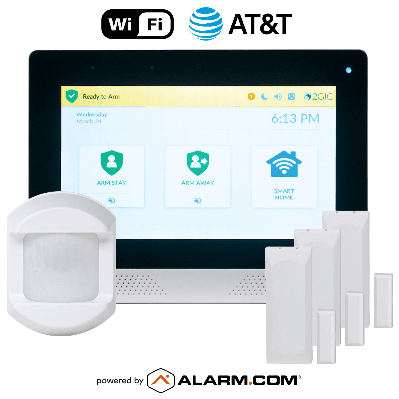 2GIG-EDGE-DPLTEA - 2GIG EDGE Dual-Path WiFi/Cellular AT&T LTE Wireless ...