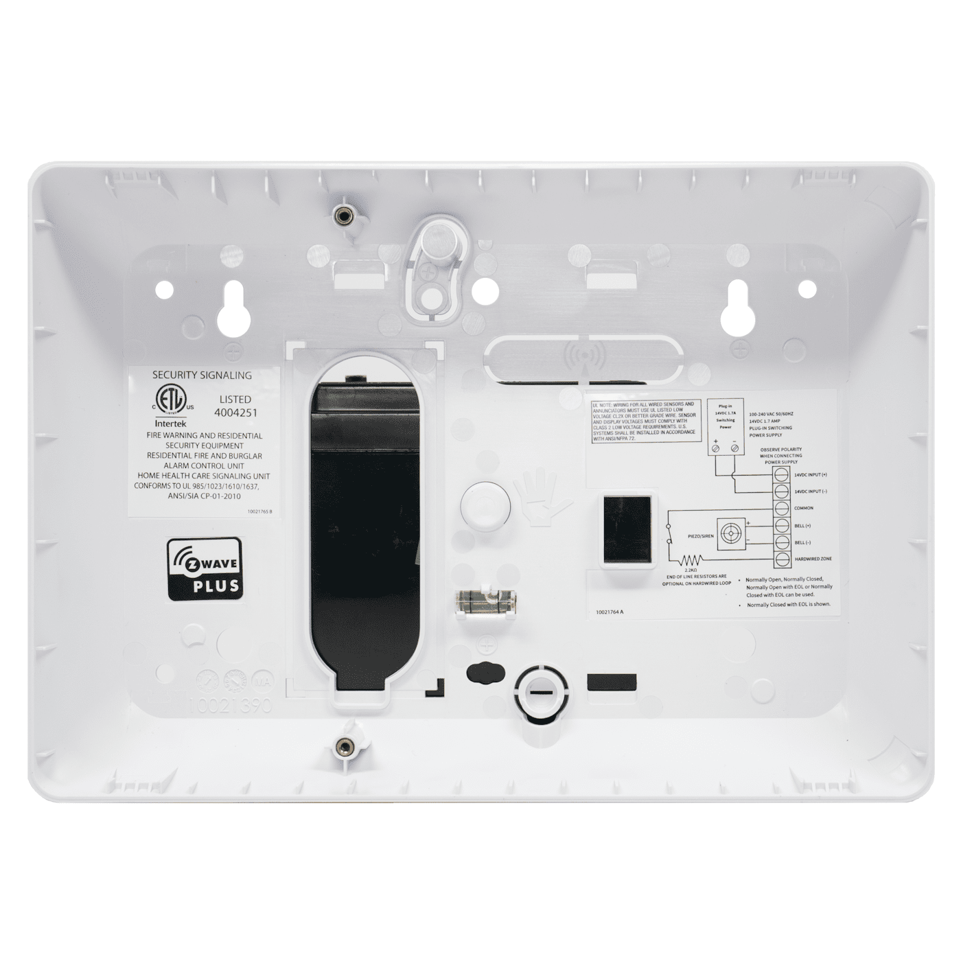 2GIG-GC2e-345 - 2GIG GC2e Wireless Touchscreen Control Panel