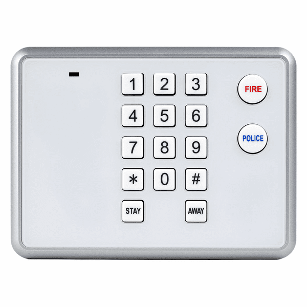 2GIG-PAD1-345 - 2GIG Wireless Secondary Alarm Keypad (for Any 2GIG Panel)