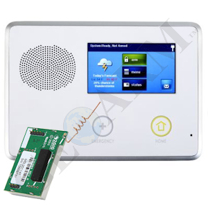 2GIG-TS1-EKIT - 2GIG Wireless Touchscreen Alarm Keypad & Transceiver Kit