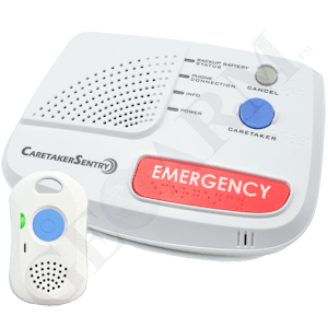 41911 - LogicMark CaretakerSentry Medical Alert PERS System (w/Two-Way ...