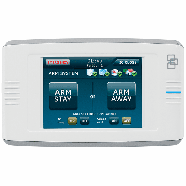 60-924-3-C4TS - GE Interlogix Concord 4 Hardwired TouchScreen Alarm ...