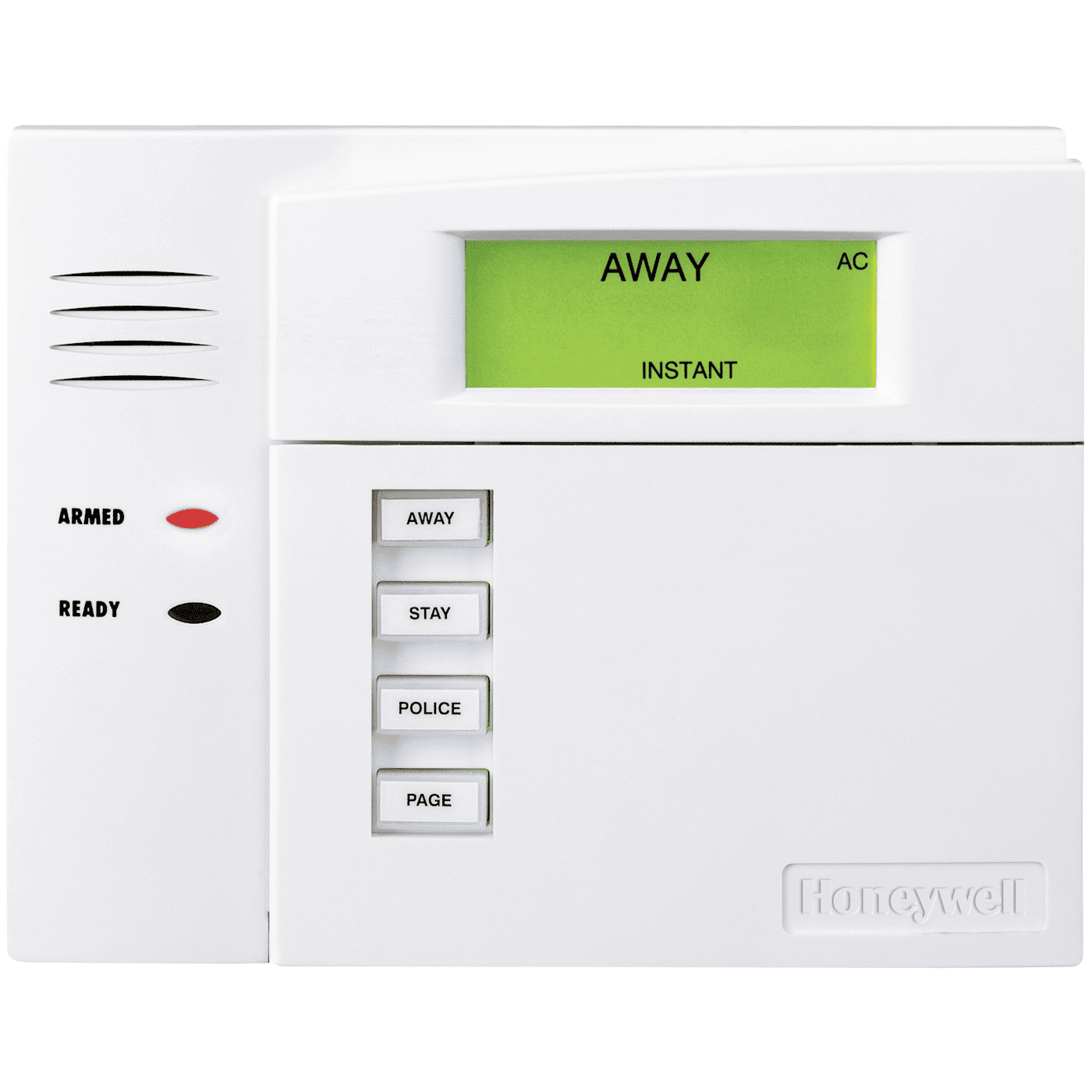 6150 - Honeywell Home Fixed-English Hardwired Alarm Keypad with ...