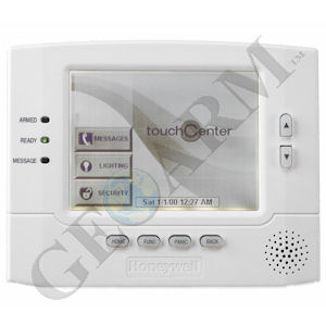 6270 - Honeywell Black/White Graphic Touchscreen Hardwired Alarm Keypad