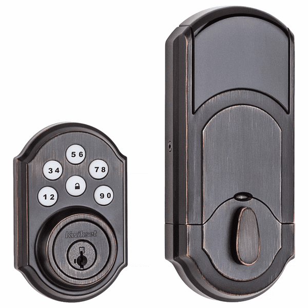 99100-079 - Kwikset SmartCode 910 Door Deadbolt (w/Z-Wave Plus 500 ...