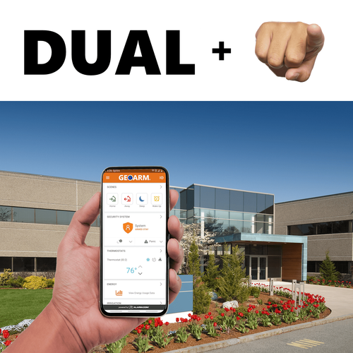 Burglary Intrusion Dual Path DIY Alarm Monitoring Services - GeoArm ...