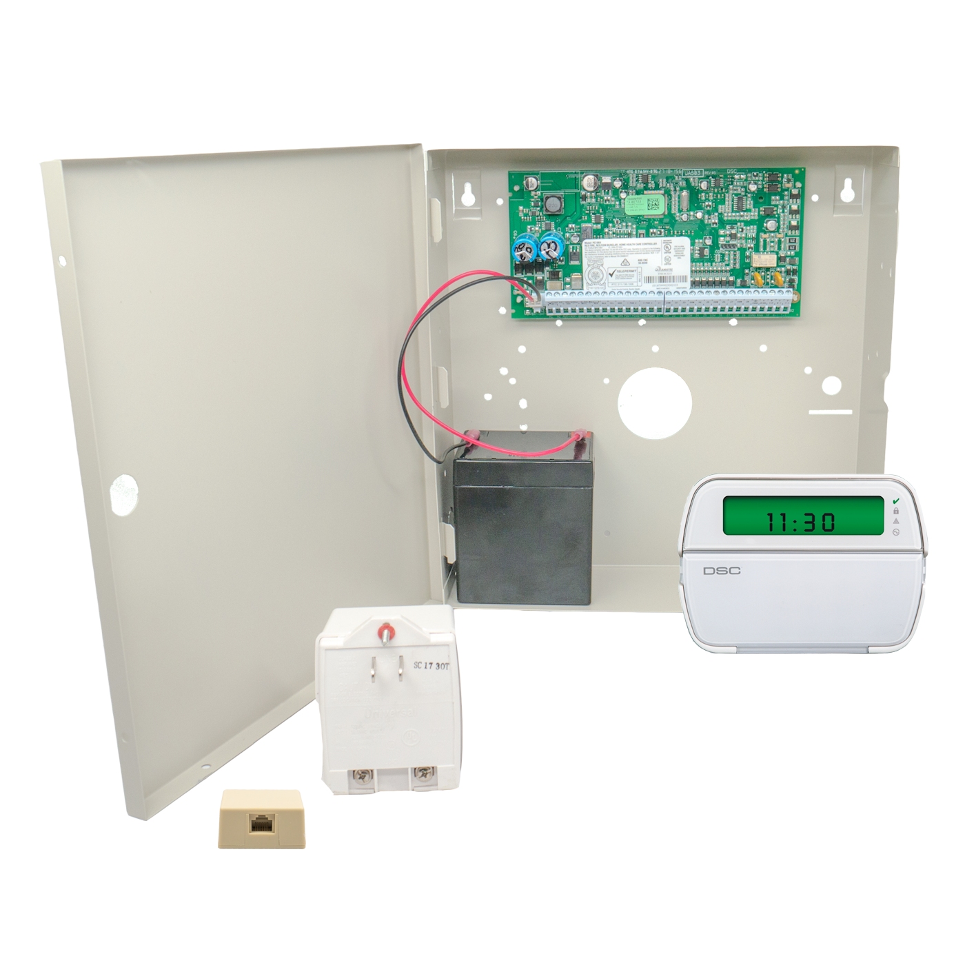 DSC PowerSeries PC1864 Phone/VoIP-Line Hybrid Security System