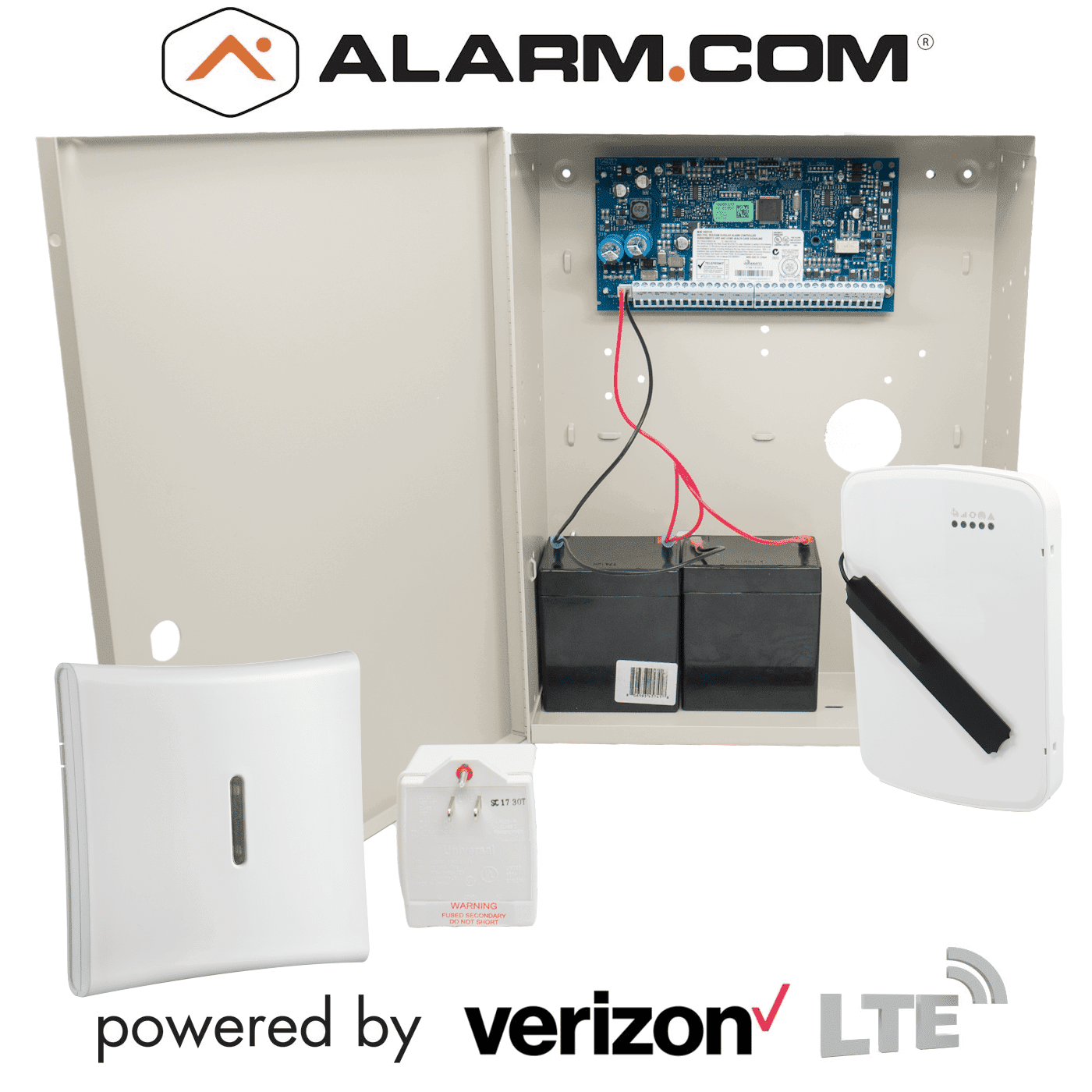 DSC PowerSeries Neo HS2128 Cellular Verizon LTE Hybrid Security System ...