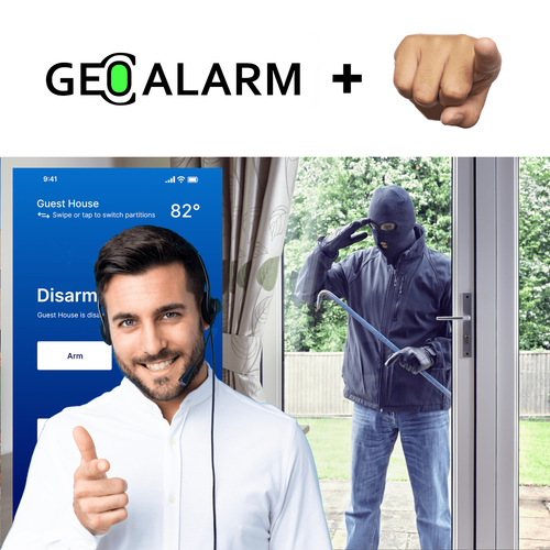 GeoAlarm Burglary Intrusion Interactive DIY Alarm Monitoring Services ...