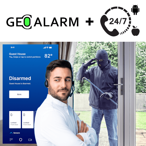 GeoAlarm Burglary Intrusion PRO Alarm Monitoring Services - GeoArm Security