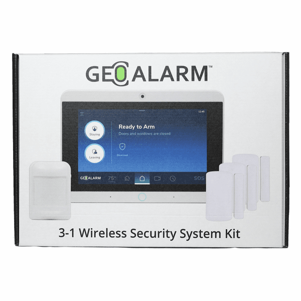GeoKIT-ATT - GeoAlarm Dual-Path WiFi/Cellular AT&T LTE Wireless Security System