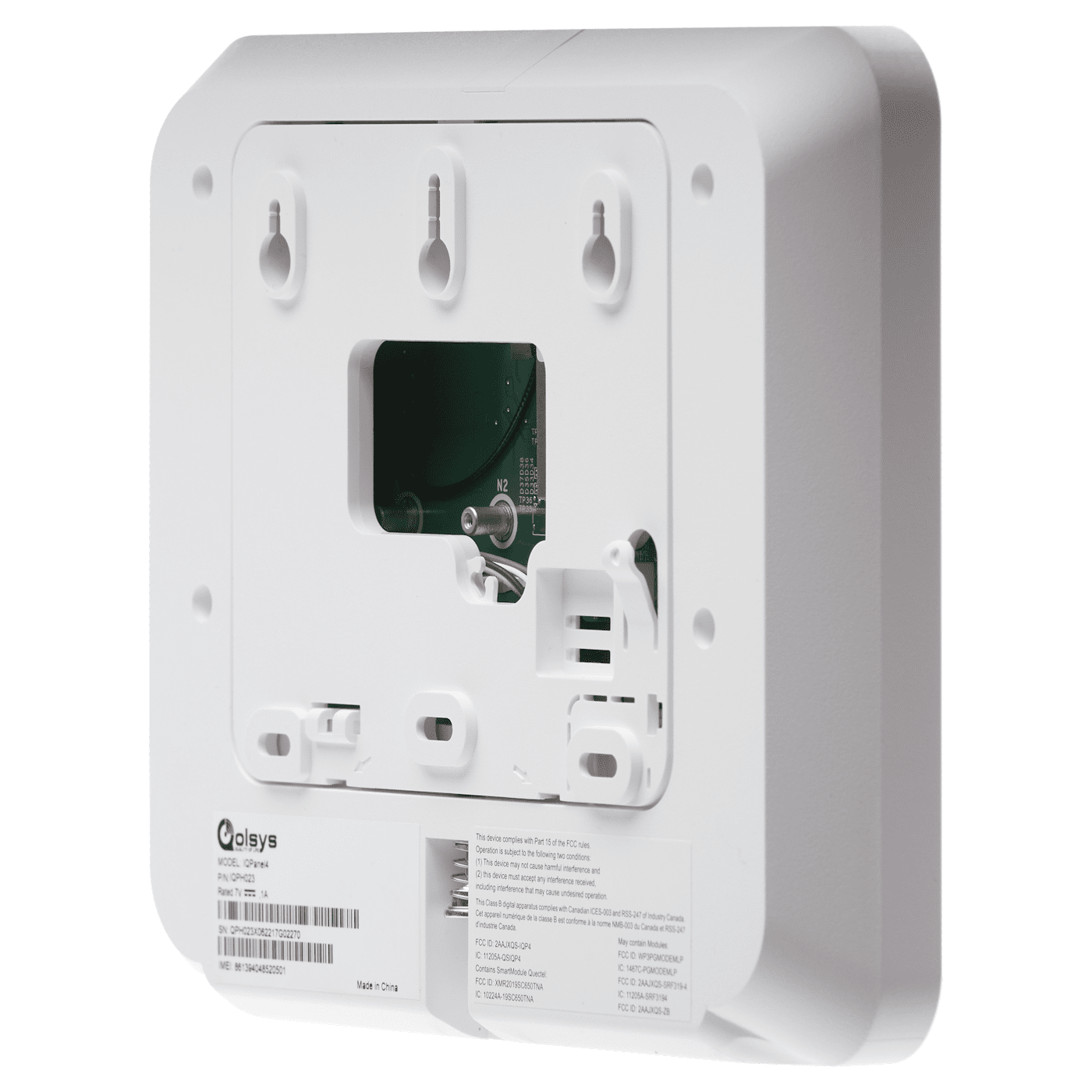 IQPH052 - Qolsys IQ4 Wireless Home Hub for Legacy 345 MHz Sensors ...