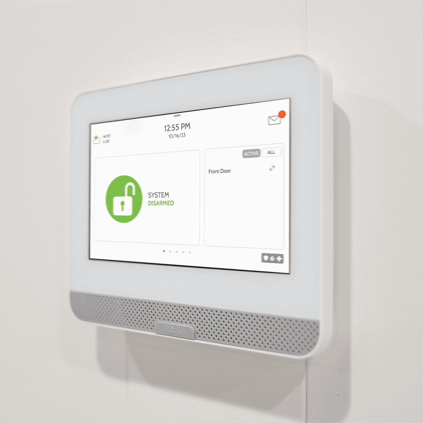 IQPH052 - Qolsys IQ4 Wireless Home Hub for Legacy 345 MHz Sensors ...