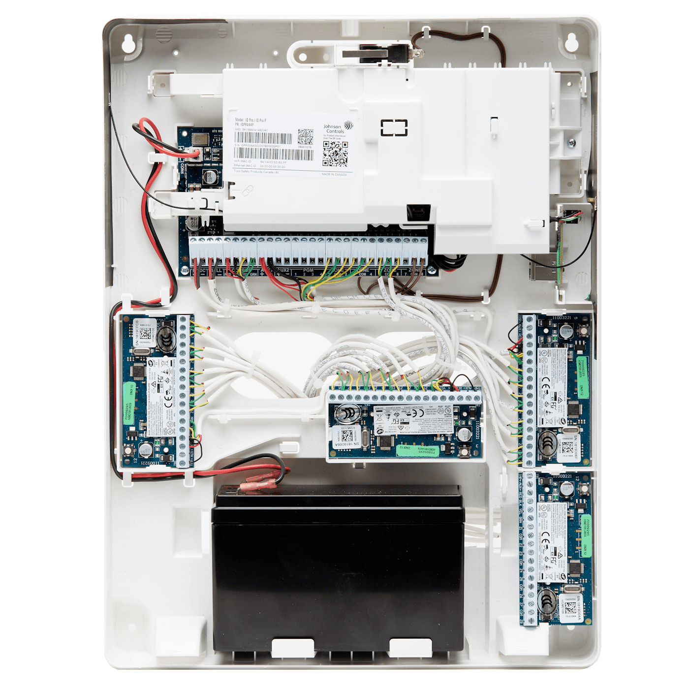 IQPR002M - Qolsys IQ Pro Hybrid Commercial Intrusion Control Panel with ...