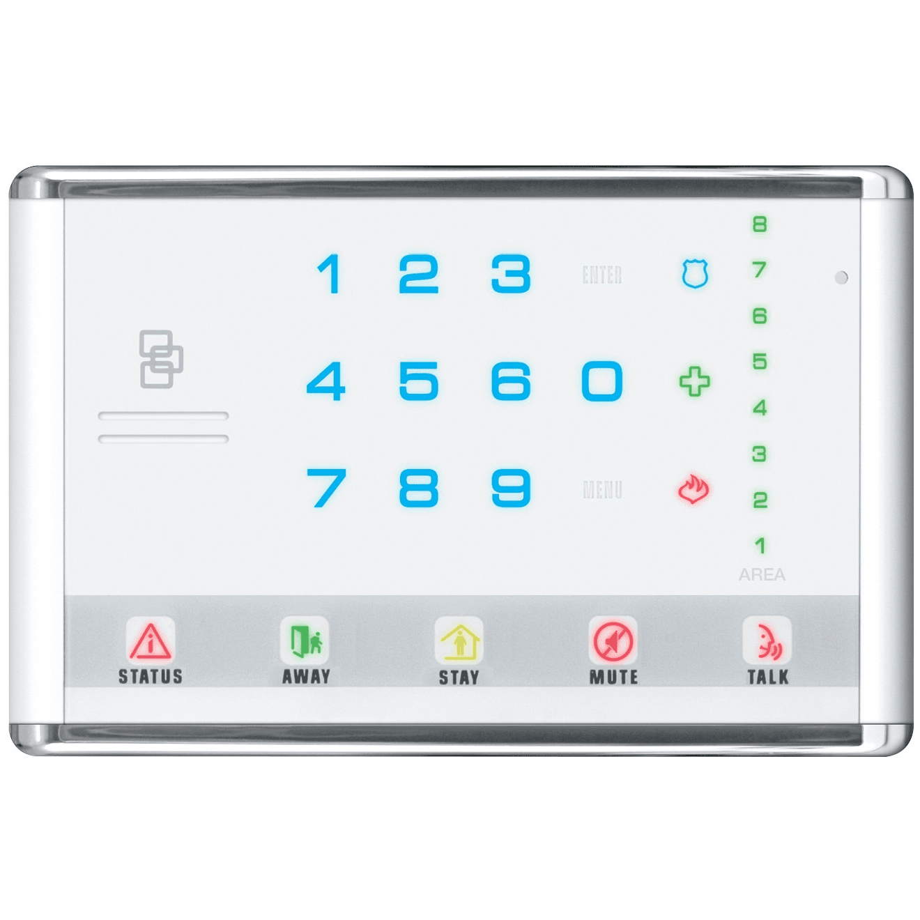 NX-1813E - GE Interlogix NetworX Hardwired Advanced Touch Horizontal ...