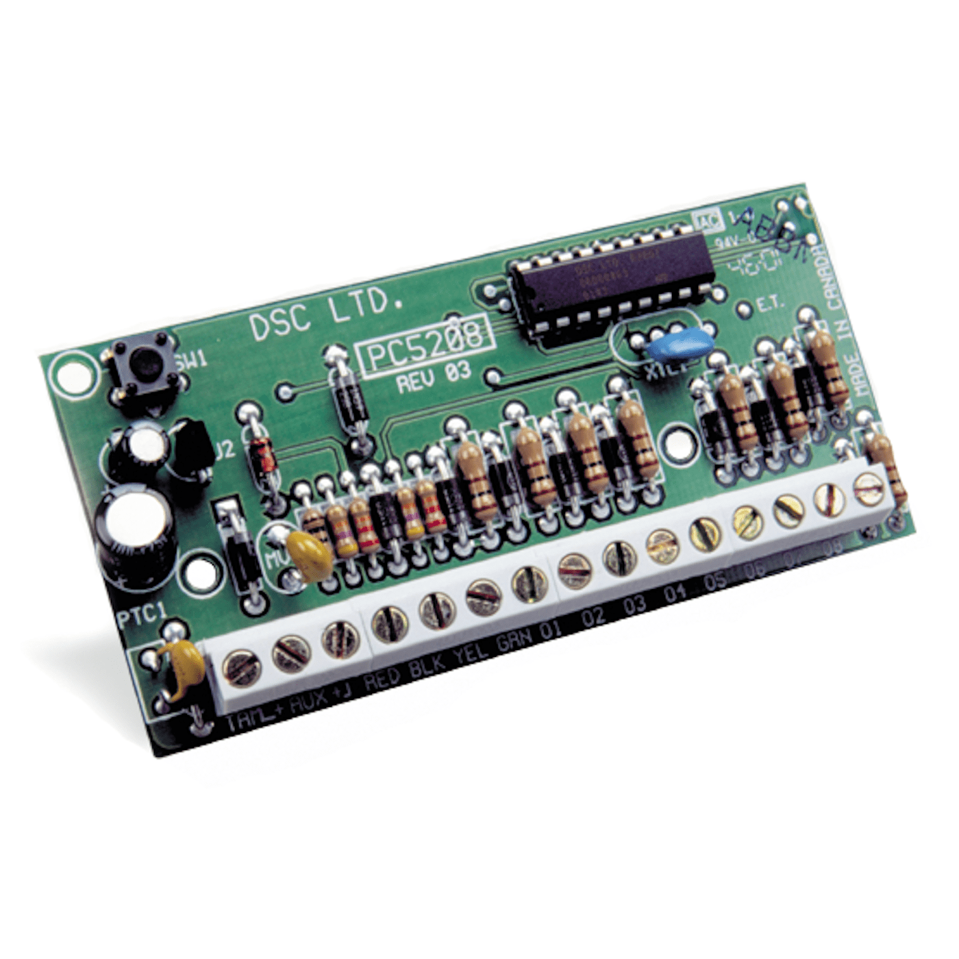 PC5208 - DSC Hardwired 8-Zone Alarm Expansion Module (for PowerSeries ...