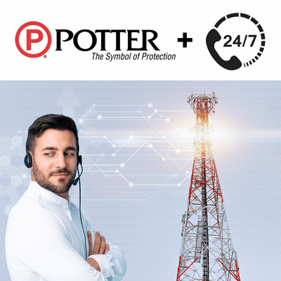 Potter Commercial Fire Alarm Monitoring Services - GeoArm Security