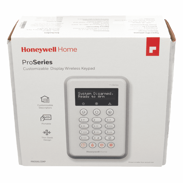 PROSiXLCDKP - Resideo Honeywell Home Wireless Touchpad Alarm Keypad ...