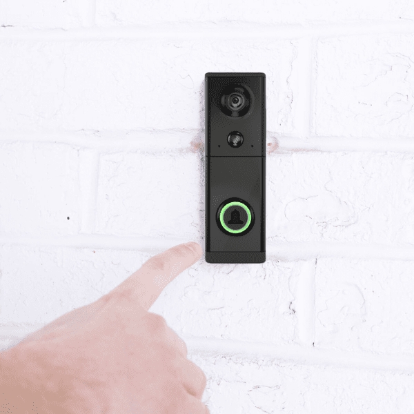 PWBELL - Napco Prima Battery-Powered WiFi 1080p Video Doorbell Camera