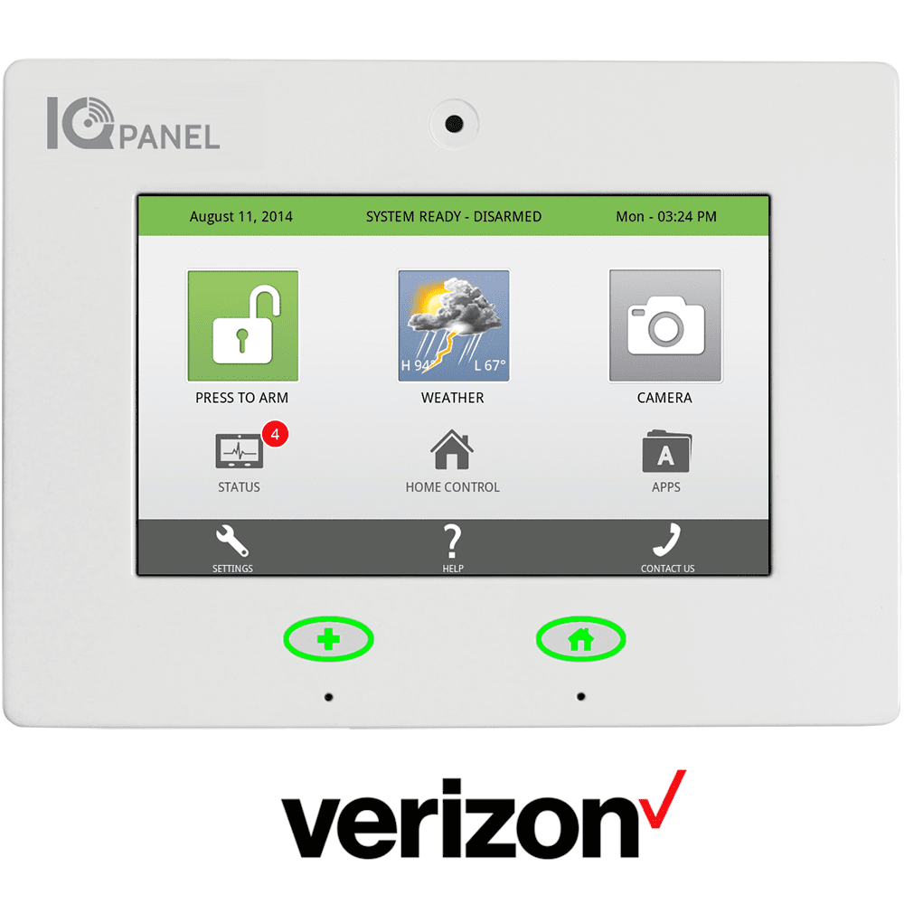 QS-9004-VRZ - Qolsys IQ Control Panel (for the Verizon Network)