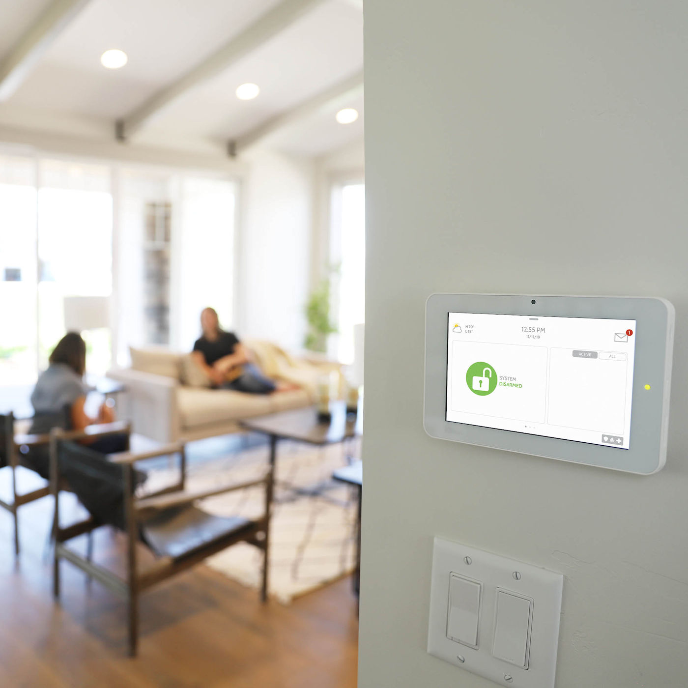 QS9201-1208-840 - Qolsys IQ Panel 2 Plus Wireless Touchscreen Control ...