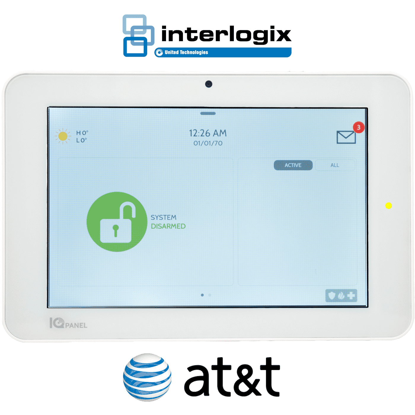 QS9202-1208-840-KIT - Qolsys IQ Panel 2 Plus Dual-Path WiFi/Cellular AT ...