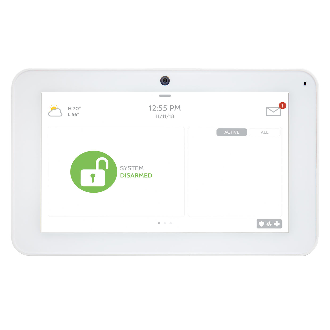 QW9104-840 - Qolsys IQ Remote Wireless Secondary Touchscreen Alarm Keypad