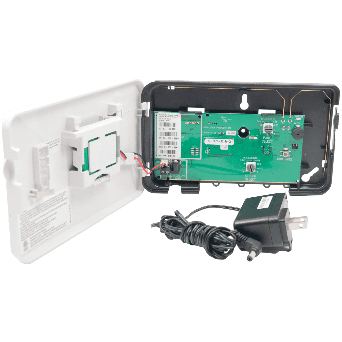 RE524X - Alula Universal Wireless RF Alarm Signal Translator (for All ...