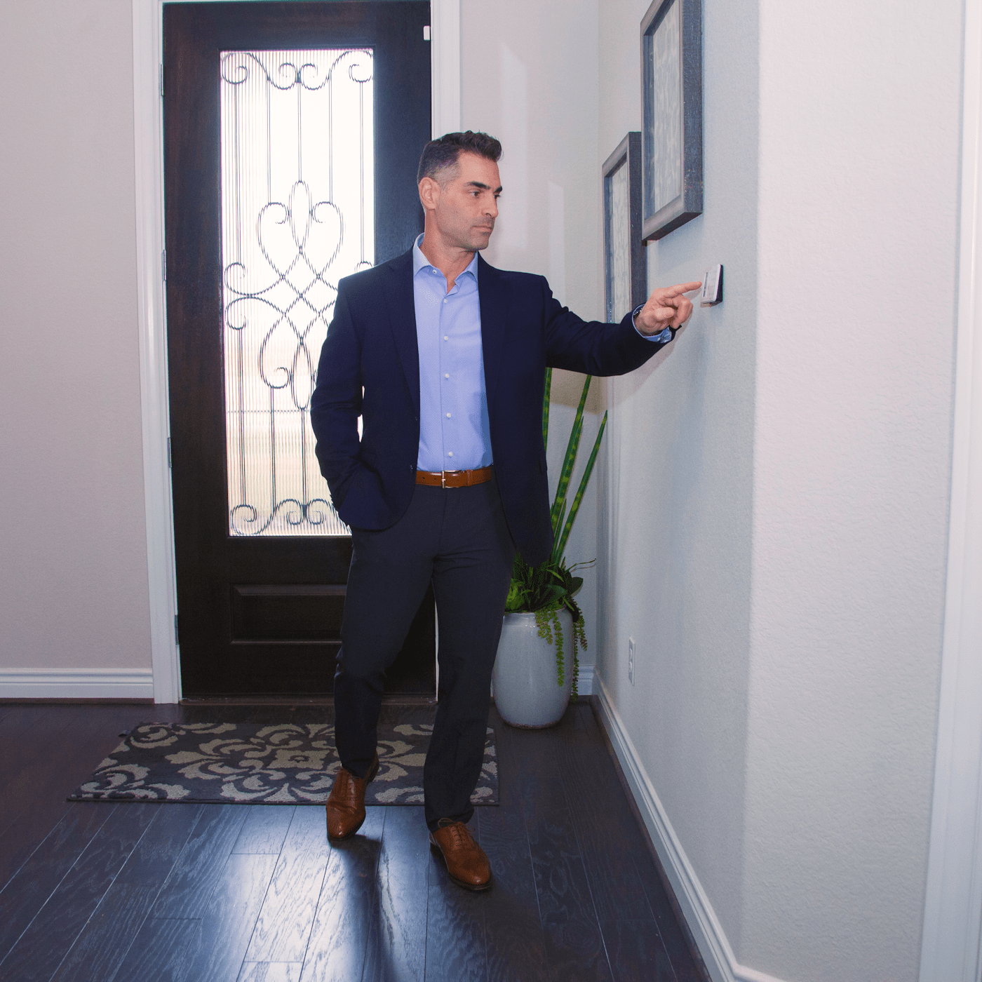 RE656 - Alula Wireless HeliPAD Alarm Keypad (for Connect+ Panel)