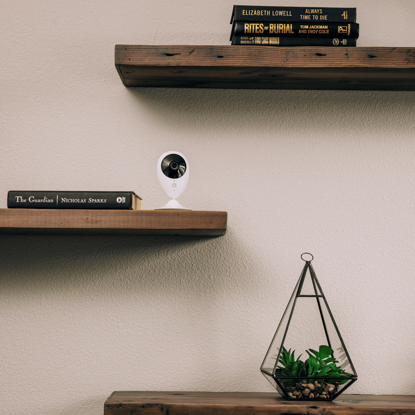 RE700 - Alula Connect+ Indoor 720p Mini WiFi Security Camera with Two ...