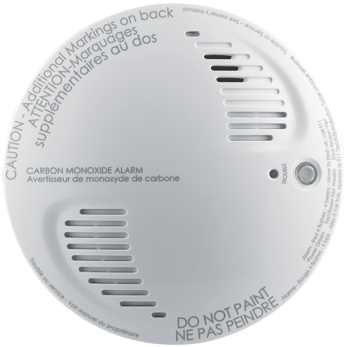 WS4913 - DSC Wireless Carbon Monoxide Detector