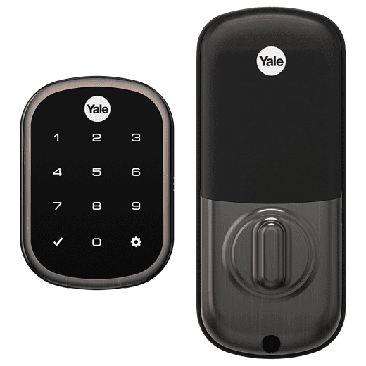 YRD156-ZW2-0BP - Yale Pro™ SL Touchscreen Key-Free Deadbolt Lock (w/Z ...