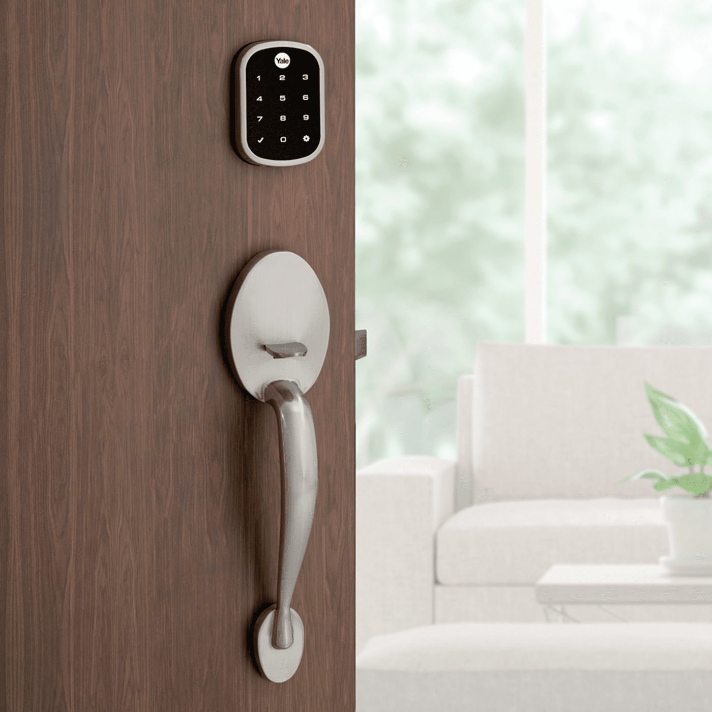 YRD156-ZW2-619 - Yale Pro™ SL Touchscreen Key-Free Deadbolt Lock (w/Z ...