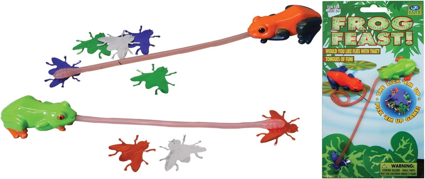 Sticky Tongues Frog Feast Game