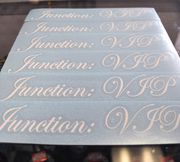 Junction VIP Official Clothing, Stickers Decals and VIP Accessories