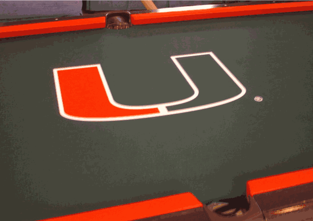 Recover Pool Table College Logo Cloth