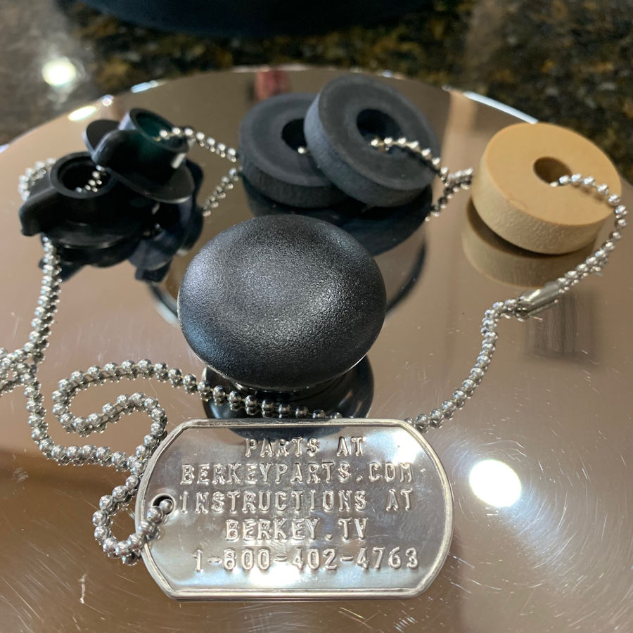 Berkey parts kit with Dog Chain