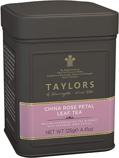 China Rose Petal Loose Tea by Taylors of Harrogate