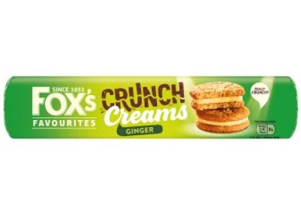 Fox's Ginger Crunch Creams - 200g - 4 In Stock