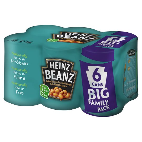 Heinz Beans - 6pk