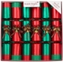 Robin Reed Red and Green Bells Crackers 6ct - Sold Out