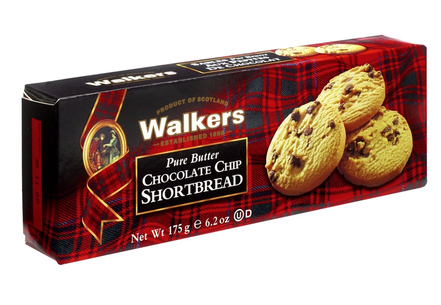 Walkers Shortbread Chocolate Chip - 125g