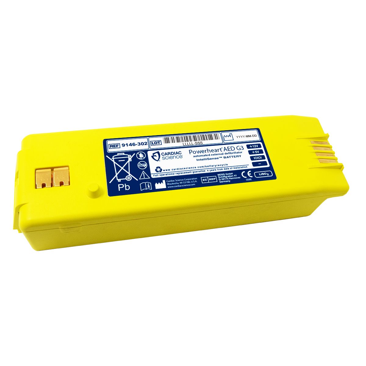 Cardiac Science Intellisense Battery for Powerheart G3 AED | Physician ...